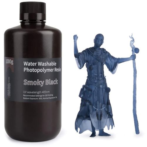 Water Washable Resin 1kg Smoky Black