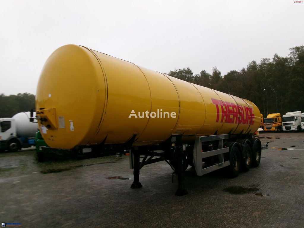Clayton Food (beer) tank inox 30 m3 / 1 comp cisterna za prevoz hrane