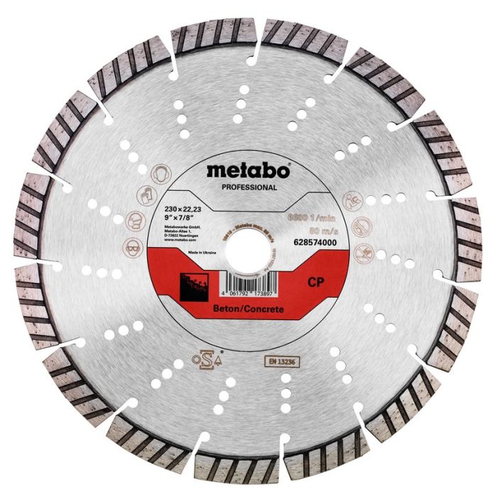 METABO dijamantski disk za sečenje Professional CP 230x22,23mm