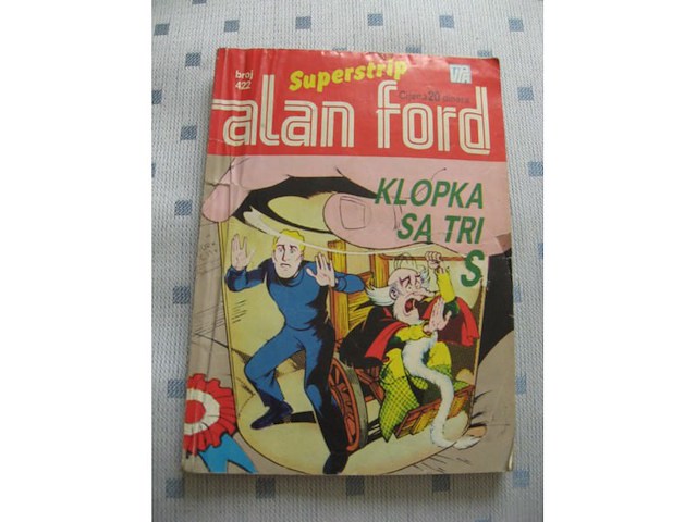 ALAN FORD BRIJ 422  KLOPKA SA TRI S   Superstrip