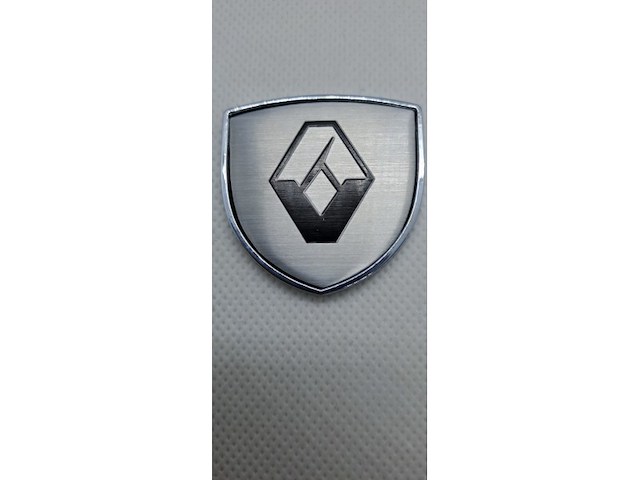 Samolepljivi metalni stiker za automobil - RENAULT