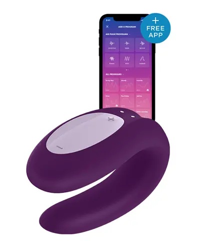 Satisfyer Double Joy Purple