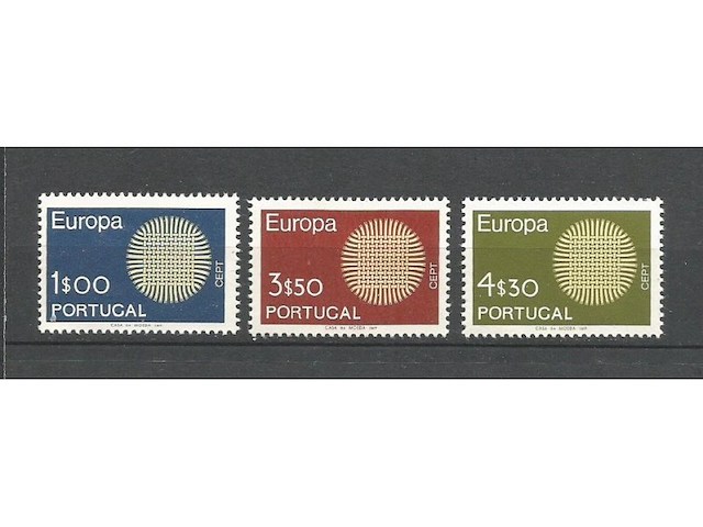 Portugal 1970. EVROPA CEPT cista serija
