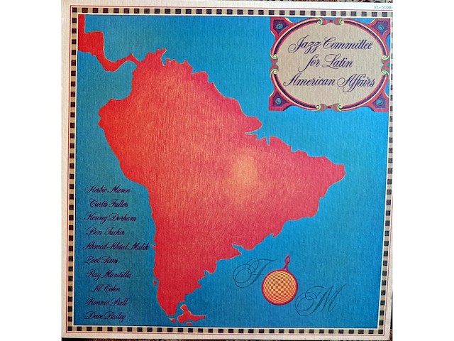 LP: JAZZ COMMITTEE FOR LATIN - AMERICAN AFFAIRS (JAPAN)