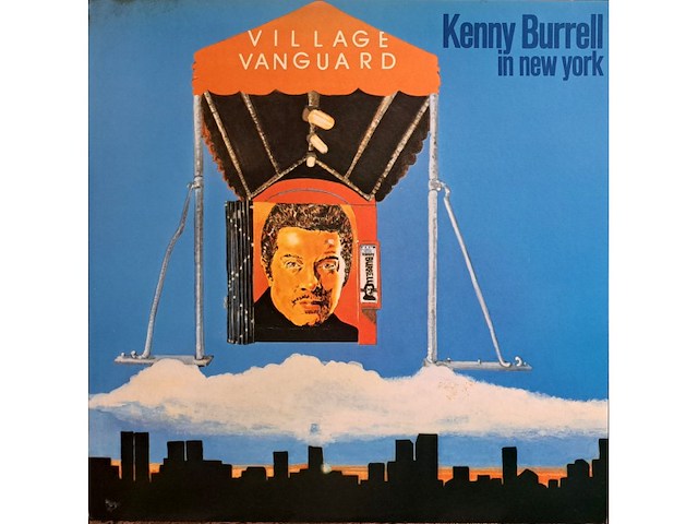 LP: KENNY BURRELL - IN NEW YORK (JAPAN PRESS)