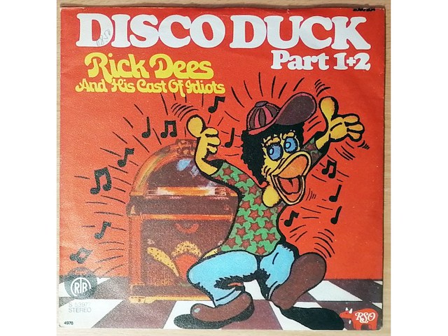 SP RICK DEES - Disco Duck, part 1+2 (1977) PERFEKTNA