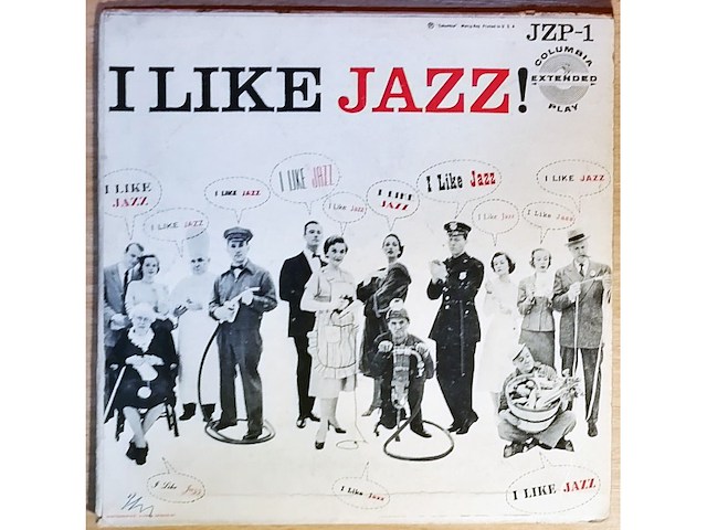 jazz EP: V/A - I Like Jazz (1955) Sačmo, Djuk, Beni VG+