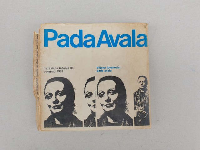 Biljana Jovanović Pada Avala (Nezavisna izdanja Mašić)