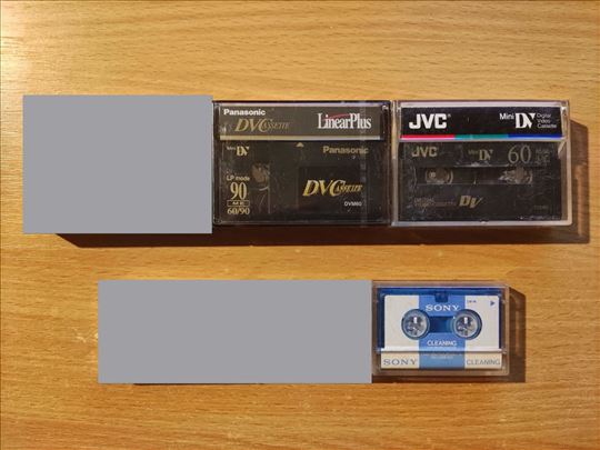 Mini DV kasete i Microcassette