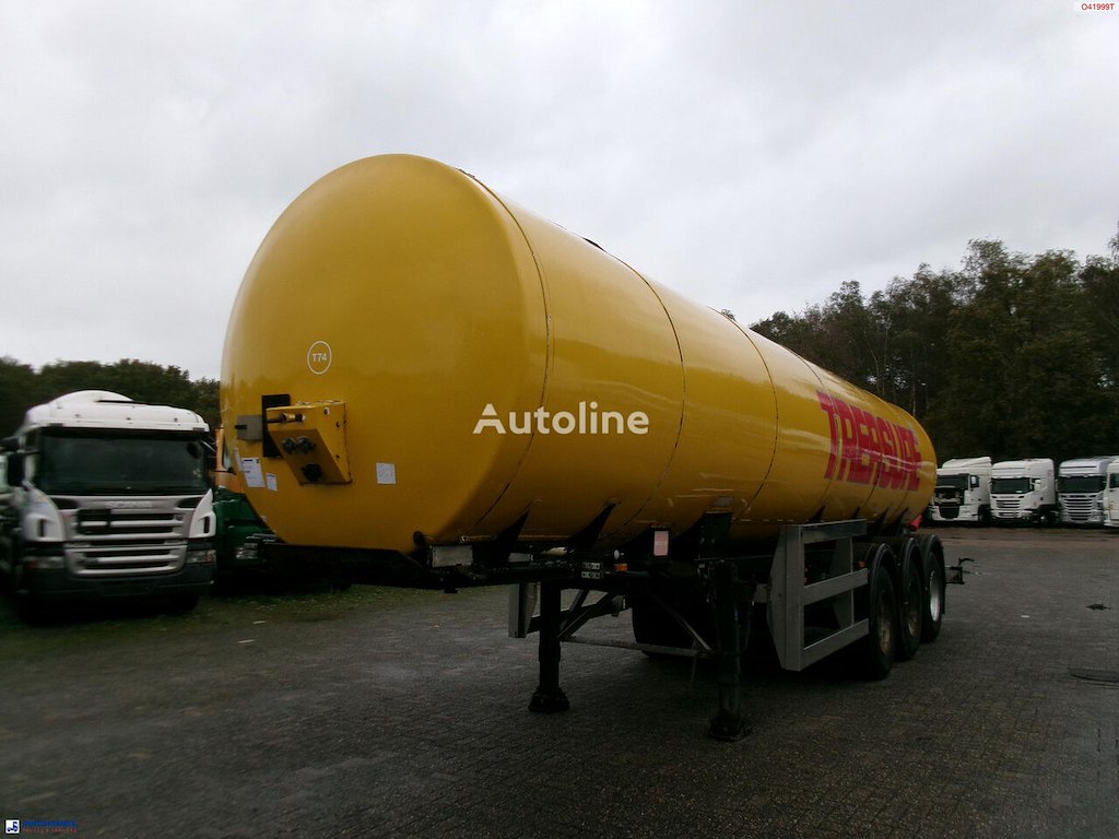 Clayton Food (beer) tank inox 30 m3 / 1 comp cisterna za prevoz hrane