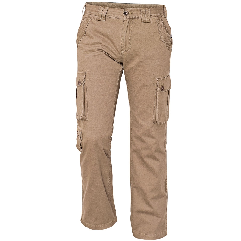 Radne pantalone CHENA, 100% pamuk, bež boje XL