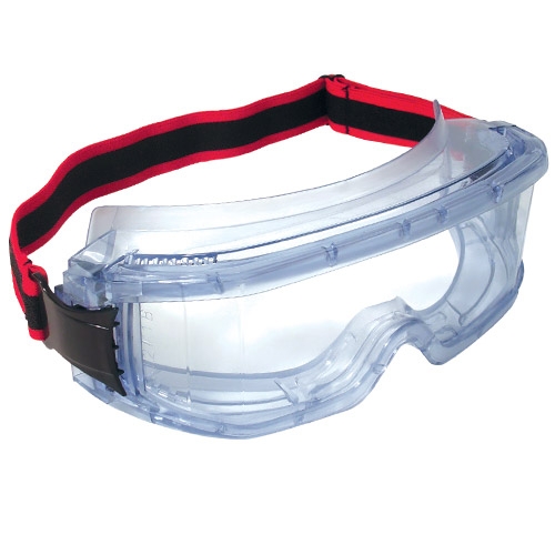Zaštitne naočare ATLANTIC, antimaglin, silikonski ram, široko vidno polje