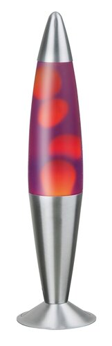 Lollipop lava lampa E14 25W narandžasta-lila H42cm