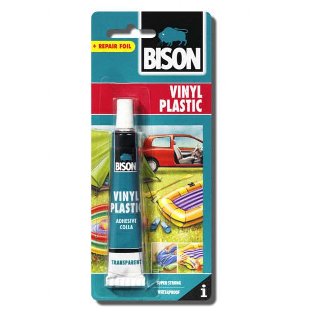 Bison vinyl plastic adhesive 25ml 038636