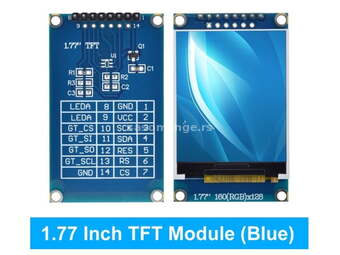 TFT LCD Screen 128*160 1.77 TFTSPI TFT