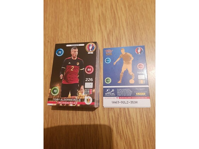 Kartice Euro 2016 trading cards (Adrenalyn XL,Panini)
