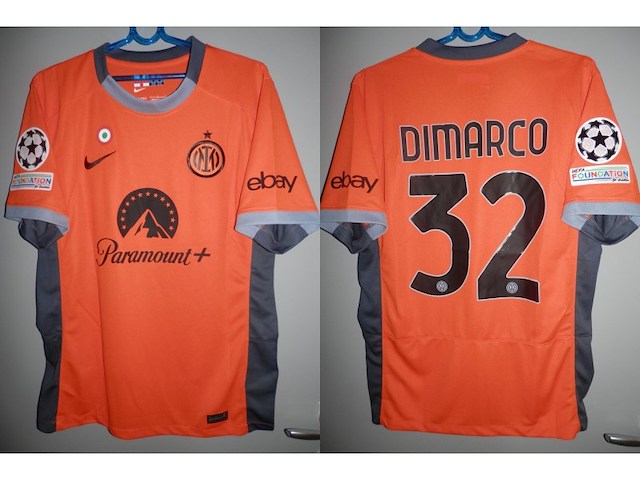 Inter dres 2023-24 Federico Dimarco 32 (Narandžasti)