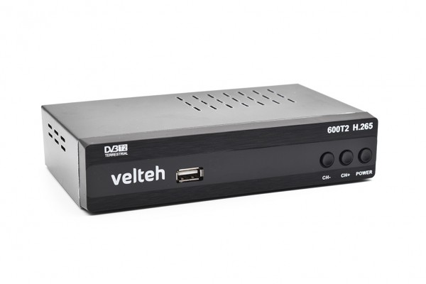 VELTEH DVB-T2 DIGITALNI RISIVER 600T2 H.265 (VTP)