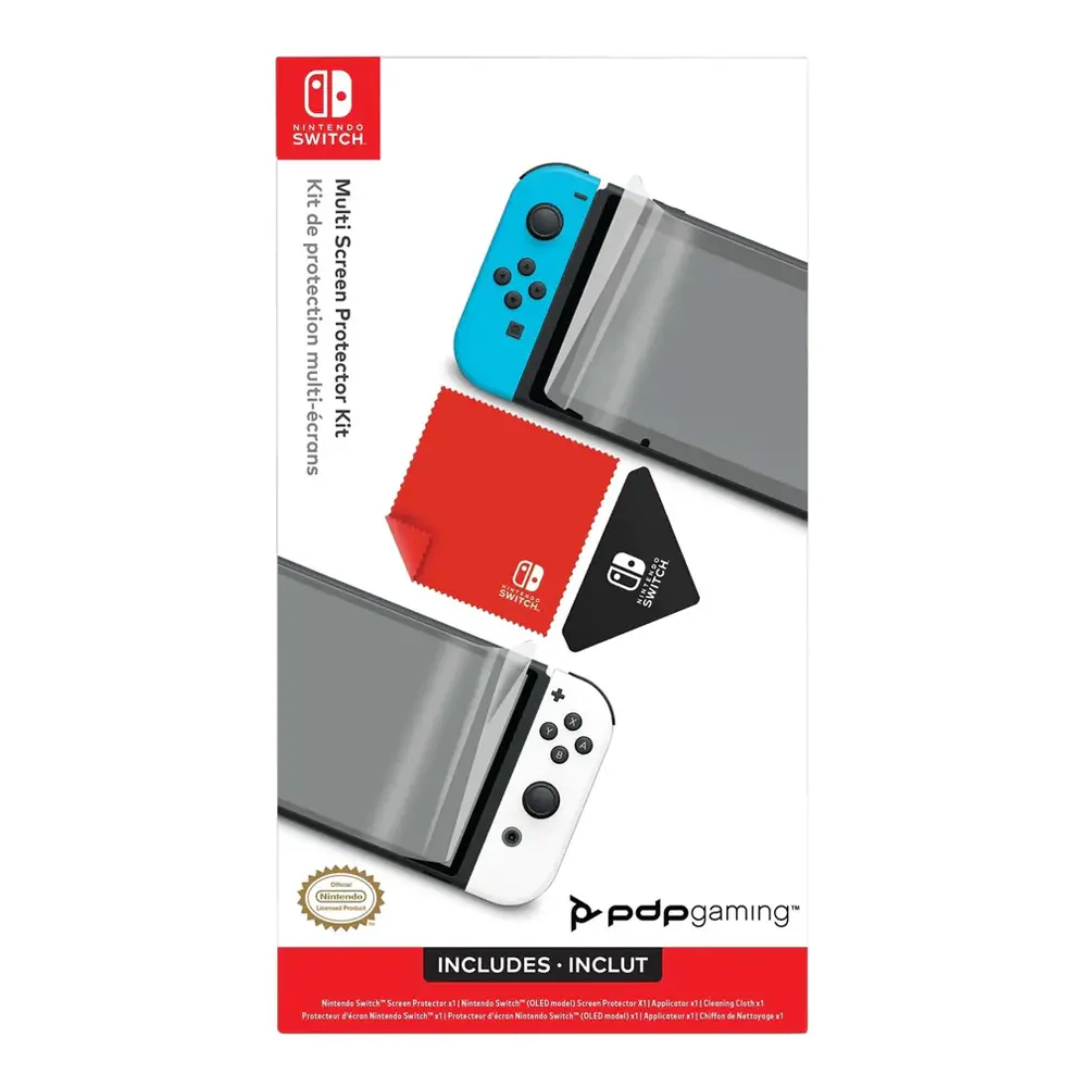 PDP Komplet za zaštitu ekrana za Nintendo Switch (Switch & OLED)