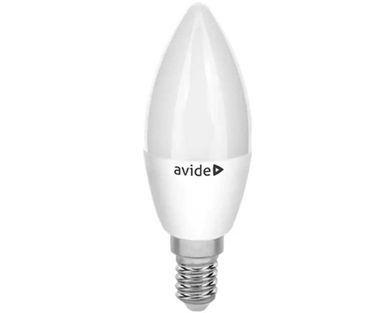 AVIDE Sijalica LED SMD E14 C37 3K 8W bela