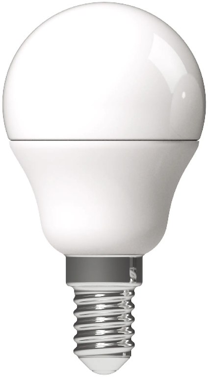 AVIDE Mini sijalica LED E14 G45 2K 6W bela