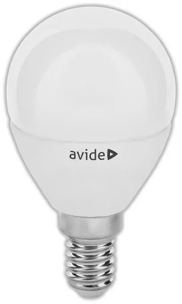 AVIDE Mini sijalica LED E14 G45 3K 6W bela