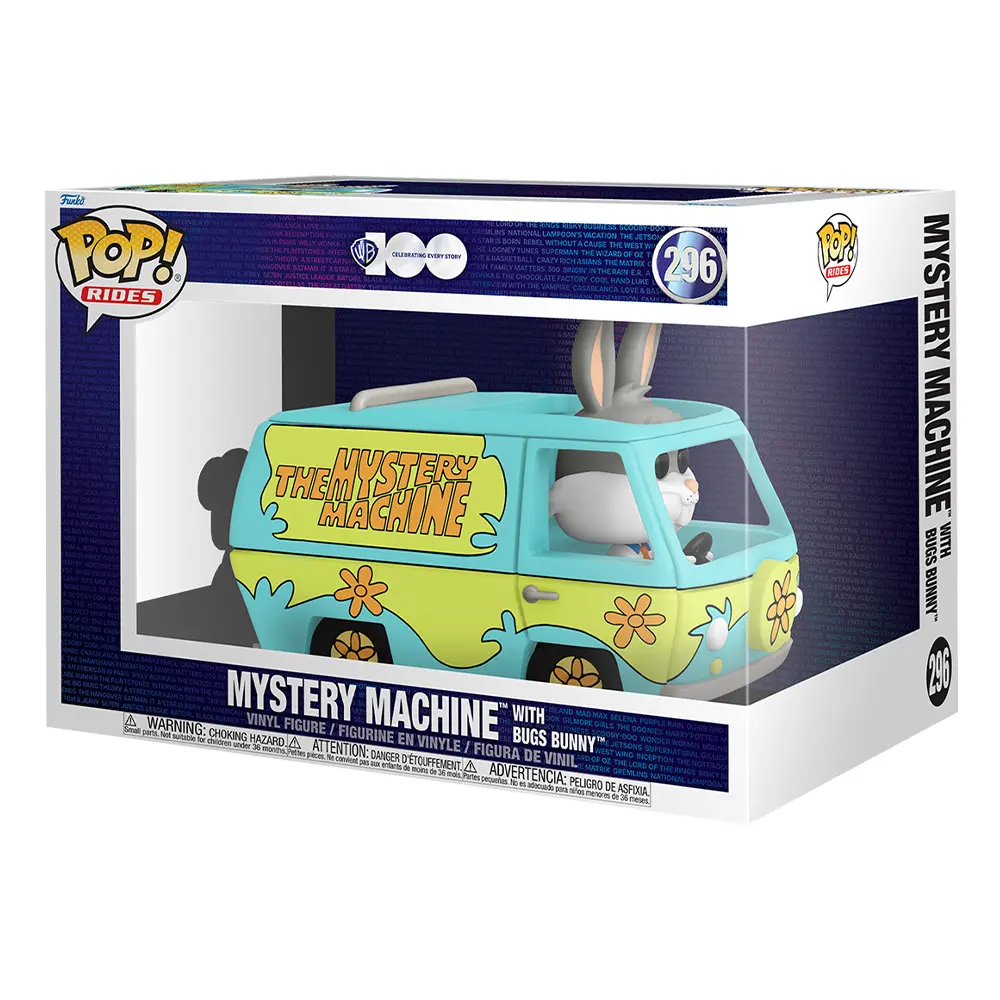 FUNKO Figura Pop Ride Super Deluxe: Warner Bros 100 - Mystery Machine W/Bugs