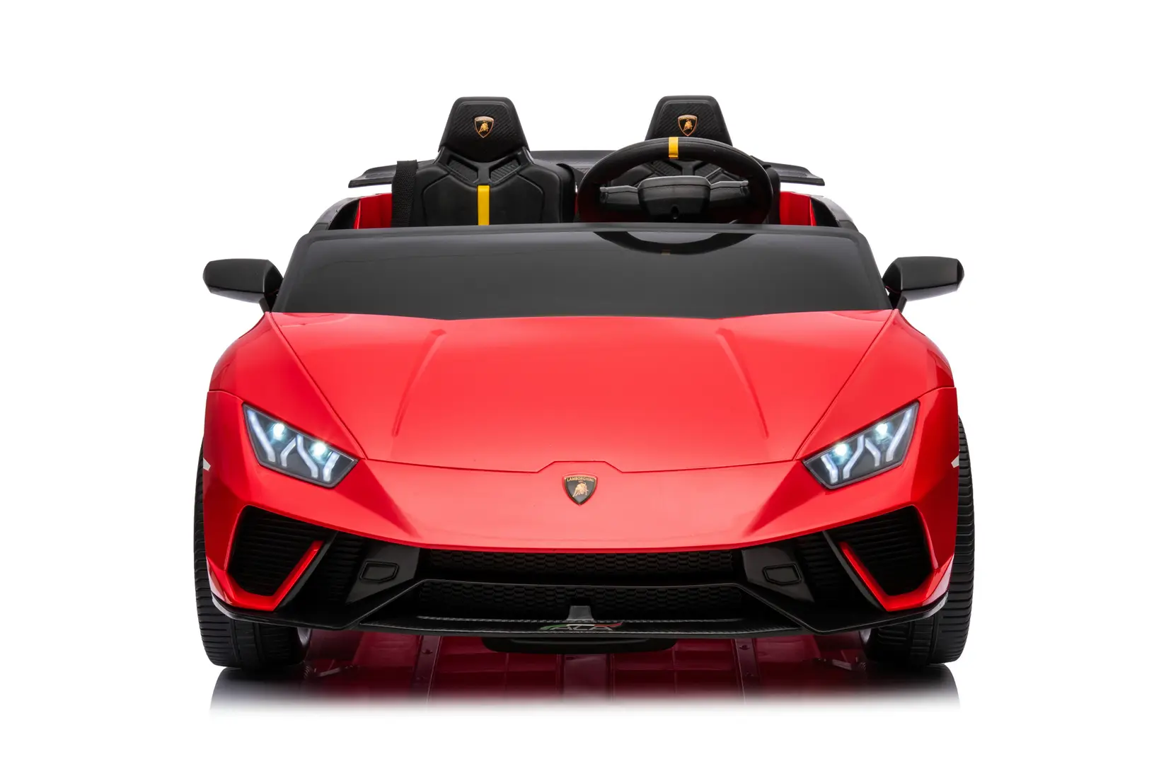 PREMIUM STIL Dečiji automobil na akumulator Lamborghini Huracan Dvosed 133x88x50cm crveni