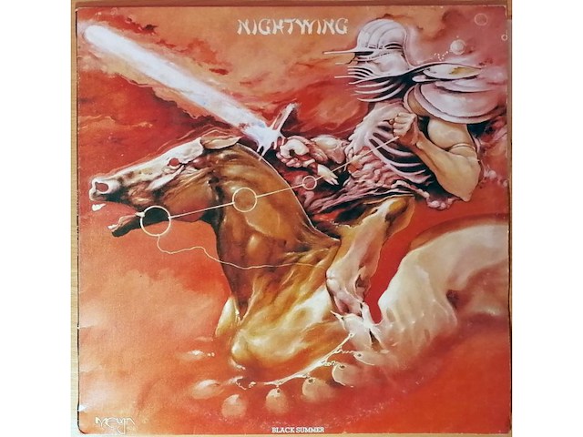 LP NIGHTWING - Black Summer (1982) 2. press, PERFEKTNA