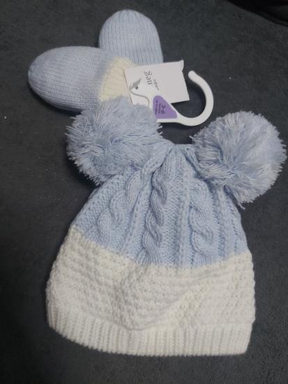 Kapa, rukavice i popice za bebu NOVO