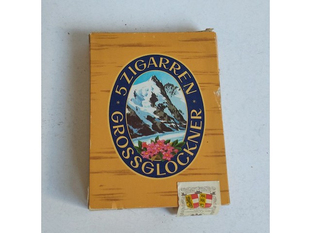 kutija cigara GROSSGLOCKNER Made in Austria