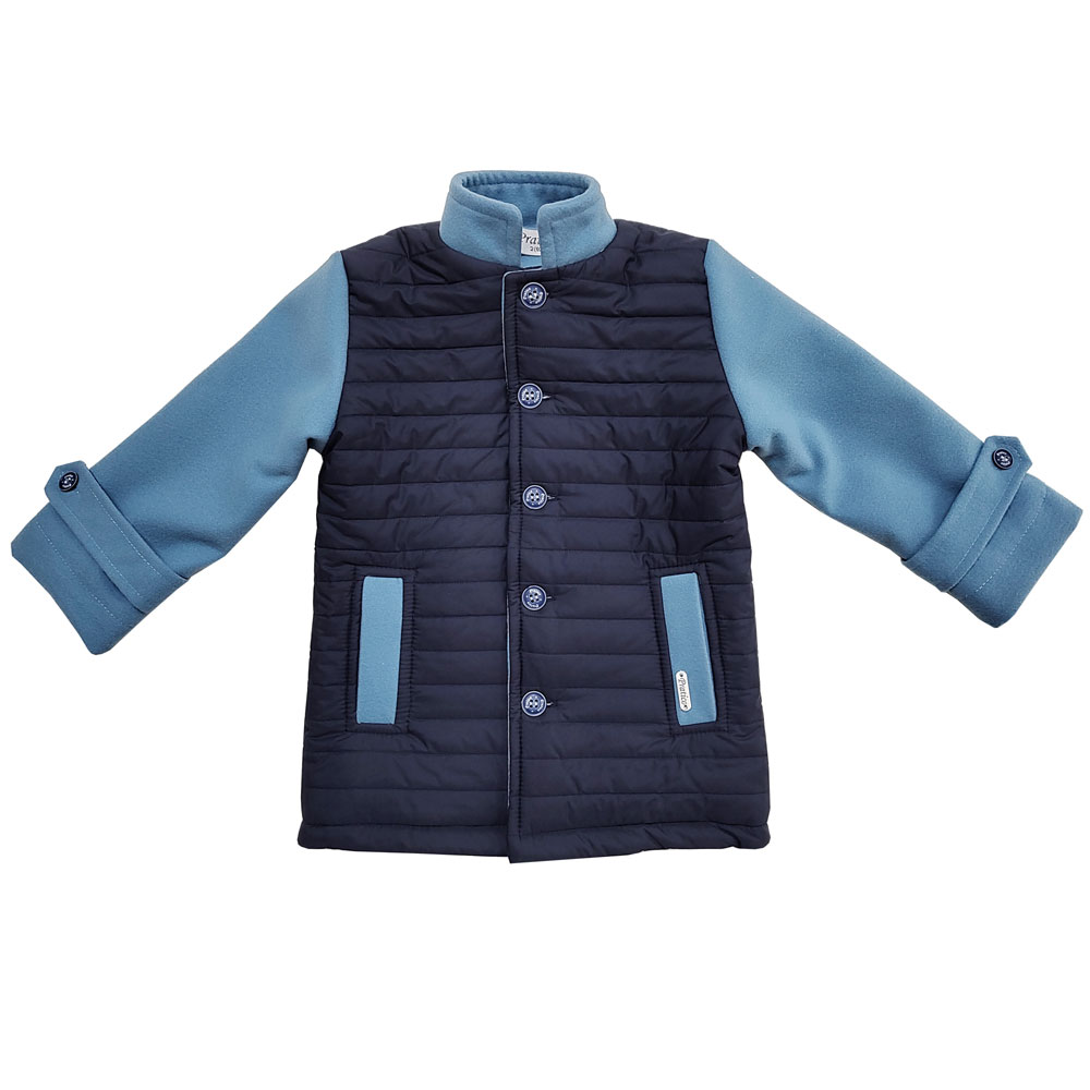 Teget/plavi jakna-kaput za male dečake
