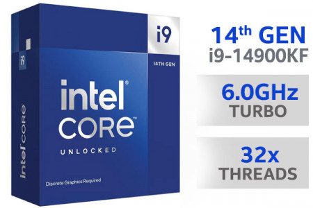 CPU INTEL Core i9-14900KF, 24C/32T, 3.2GHz (6GHz), 36MB, 125W/253W, LGA 1700