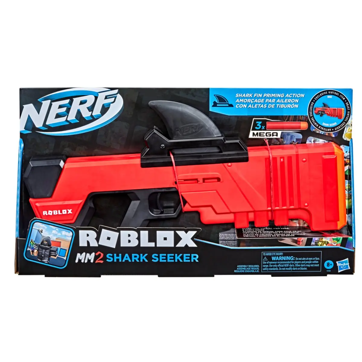 HASBRO Dečija igračka puška Nerf Roblox Shark Seaker