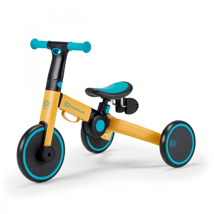Kinderkraft tricikl 3U1 4TRIKE PRIMROSE yellow