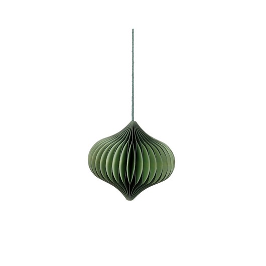 NG dekoracija - HANGING ONION 10cm 1137241 - Dark Green - EDL