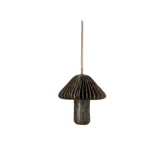 NG dekoracija - HANGING MUSHROOM 10cm 1144407 - Dark Brown - EDL