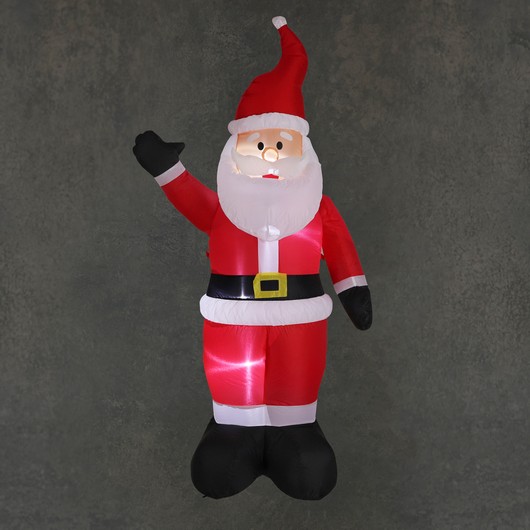 NG dekoracija - LED SANTA 183cm 1086639 - Red - EDL