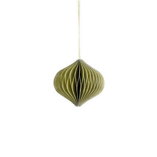 NG dekoracija - HANGING PAPER ONION 8cm 1137188 - Light Green - EDL