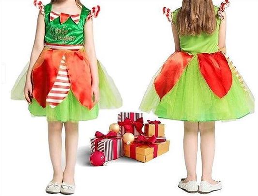 Vilenjak vila elf elfica kostim haljina za decu