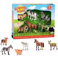 Domaće životinje Figurice 6kom. Animal World 26785