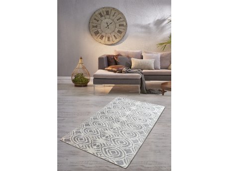 Conceptum Hypnose Tepih Blome Grey ( 60 x 140 )