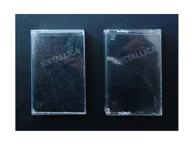 Metallica-Metallica Black Album Kasete x2 (1992)