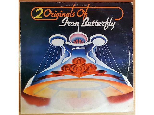 2LP IRON BUTTERFLY - 2 Originals Of (1974) VG+/VG-