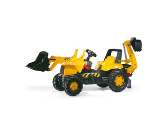 Traktor na pedale sa prednjom i zadnjom kašikom JCB Rolly Toys 812004