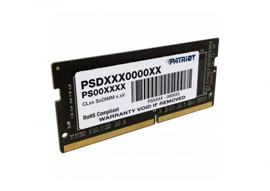 Memorija SODIMM DDR4 16GB 2666MHz Patriot Signature PSD416G266681S