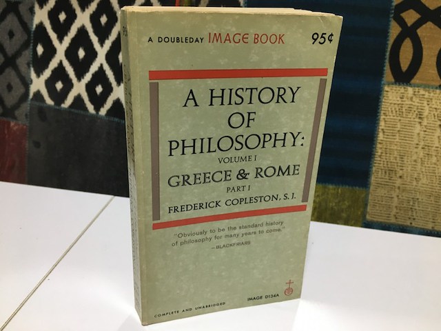 A History of Philosophy  Greece &; Rome F.Copleston