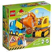 LEGO® DUPLO® Kockice Kamion i bager guseničar LE10812