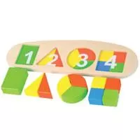 Geometrijski oblici na tabli Pino Toys 5438