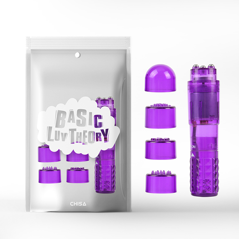 Multifunkcionalni Plasticni Vibrator THE ULTIMATE MINI MASSAGER Purple